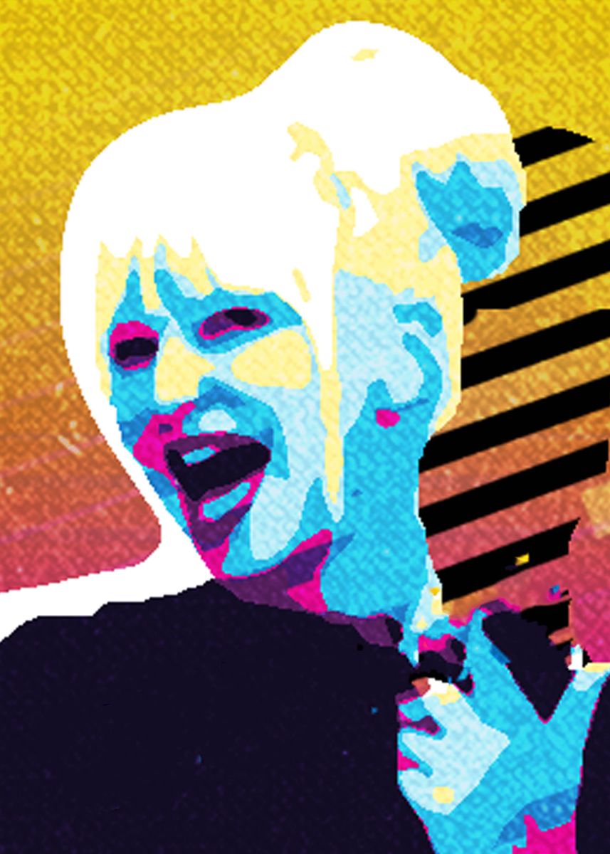 'Sia' Poster, picture, metal print, paint by Alex Mann | Displate