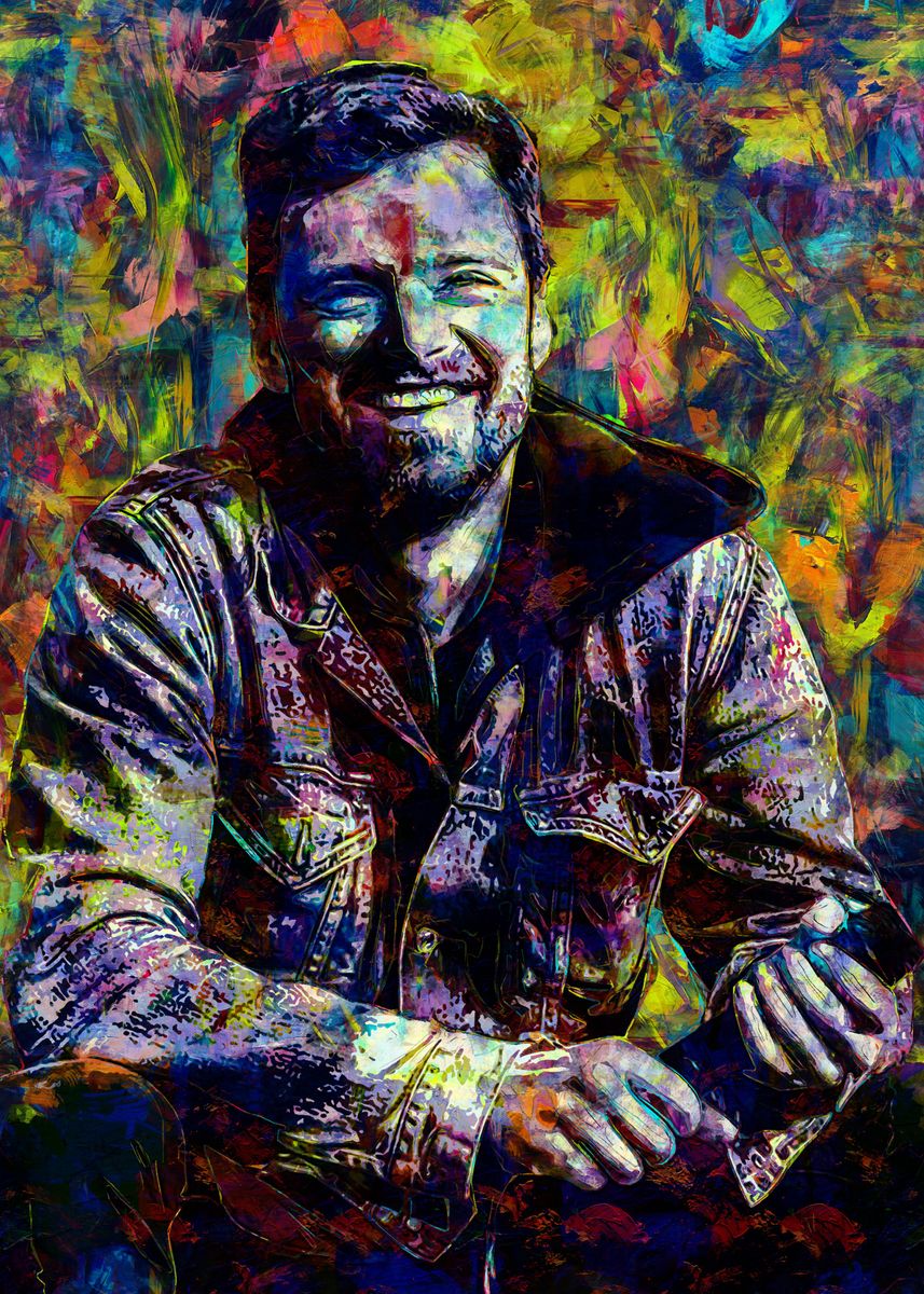 'Sebastian Stan' Poster, picture, metal print, paint by Alex Mann ...