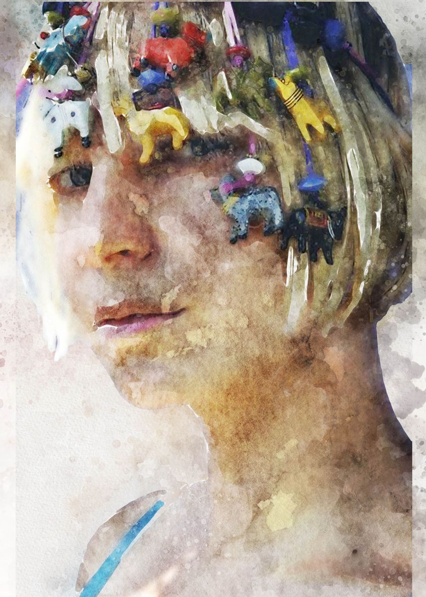 'Sia' Poster, picture, metal print, paint by Alex Mann | Displate