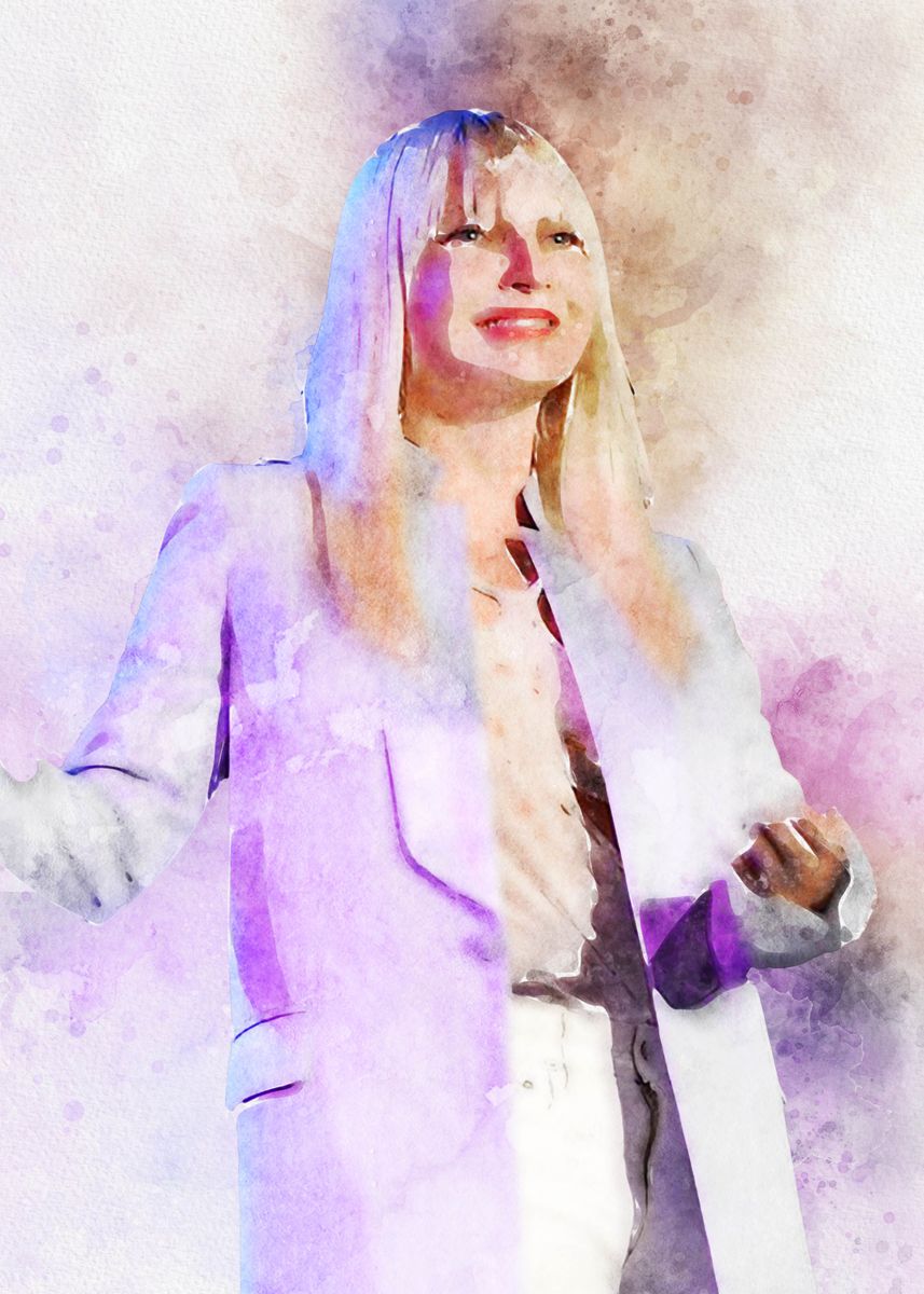 'Sia' Poster, picture, metal print, paint by Alex Mann | Displate