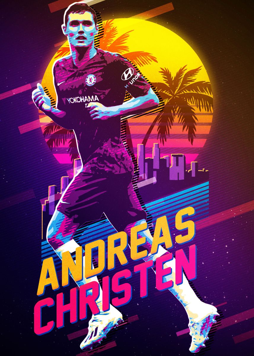 'andreas kristensen' Poster, picture, metal print, paint by Desy ...