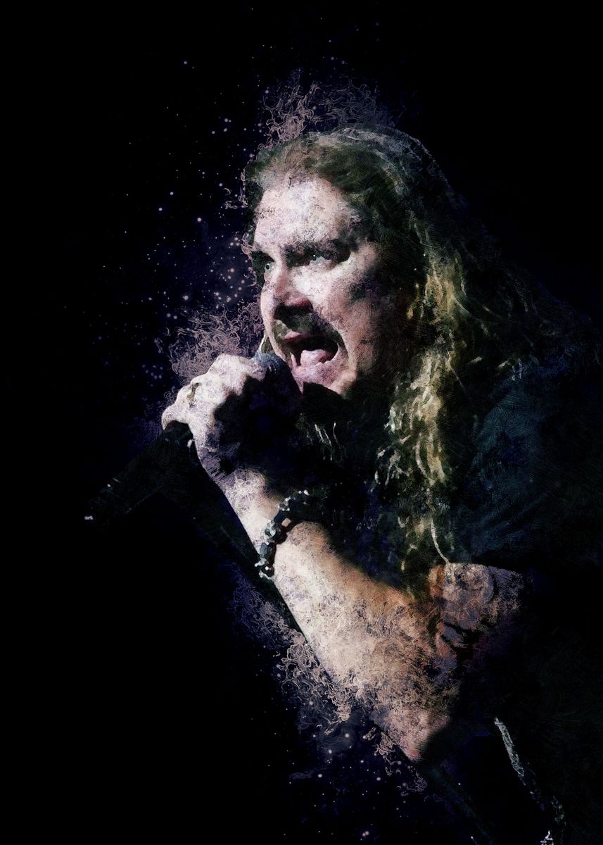 'James labrie' Poster by NiceAndBetter studio | Displate