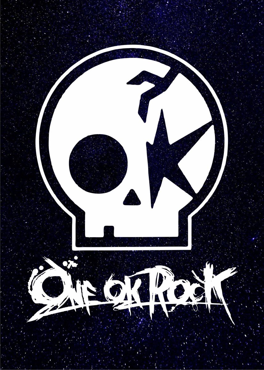 'One Ok Rock Skull' Poster, picture, metal print, paint by Haruka ...