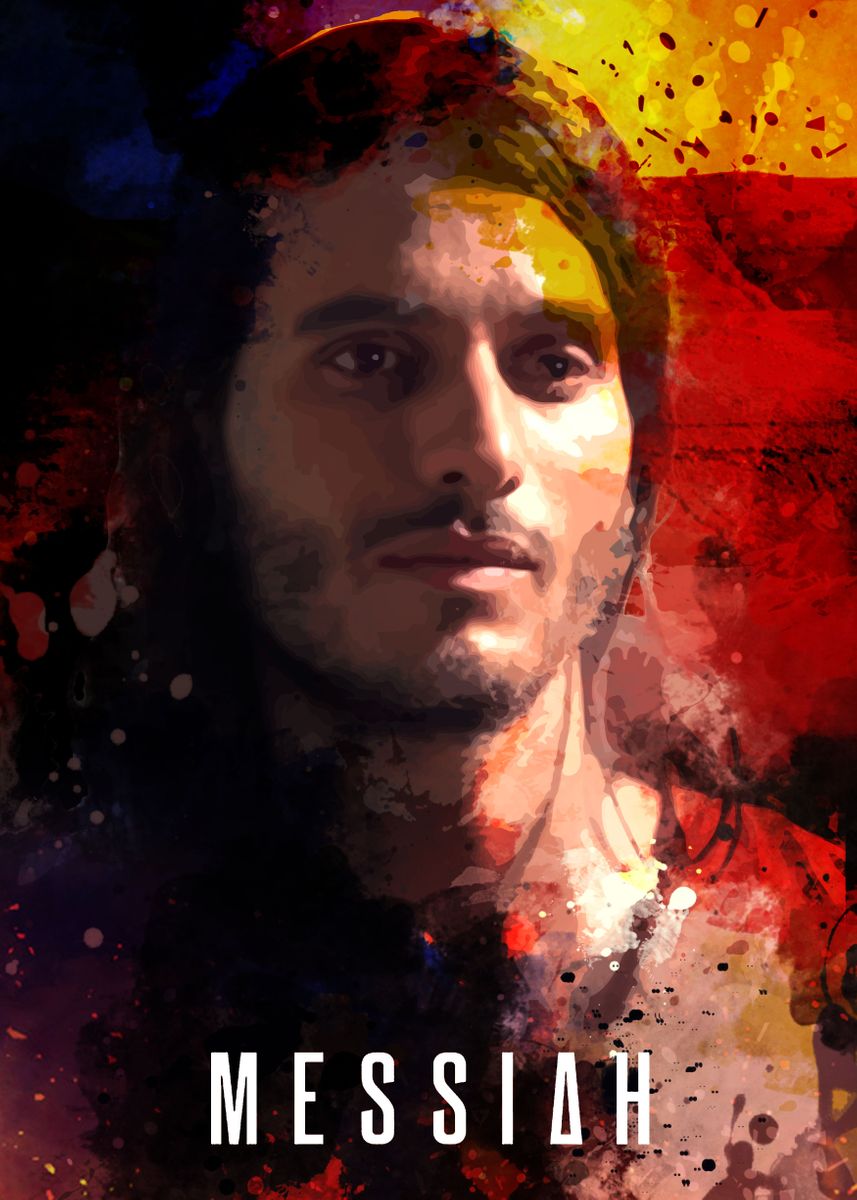 'Al Masih Messiah ' Poster by Micho Abstract | Displate