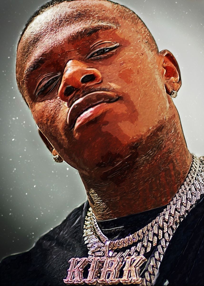 'DaBaby' Poster, picture, metal print, paint by SA KE | Displate