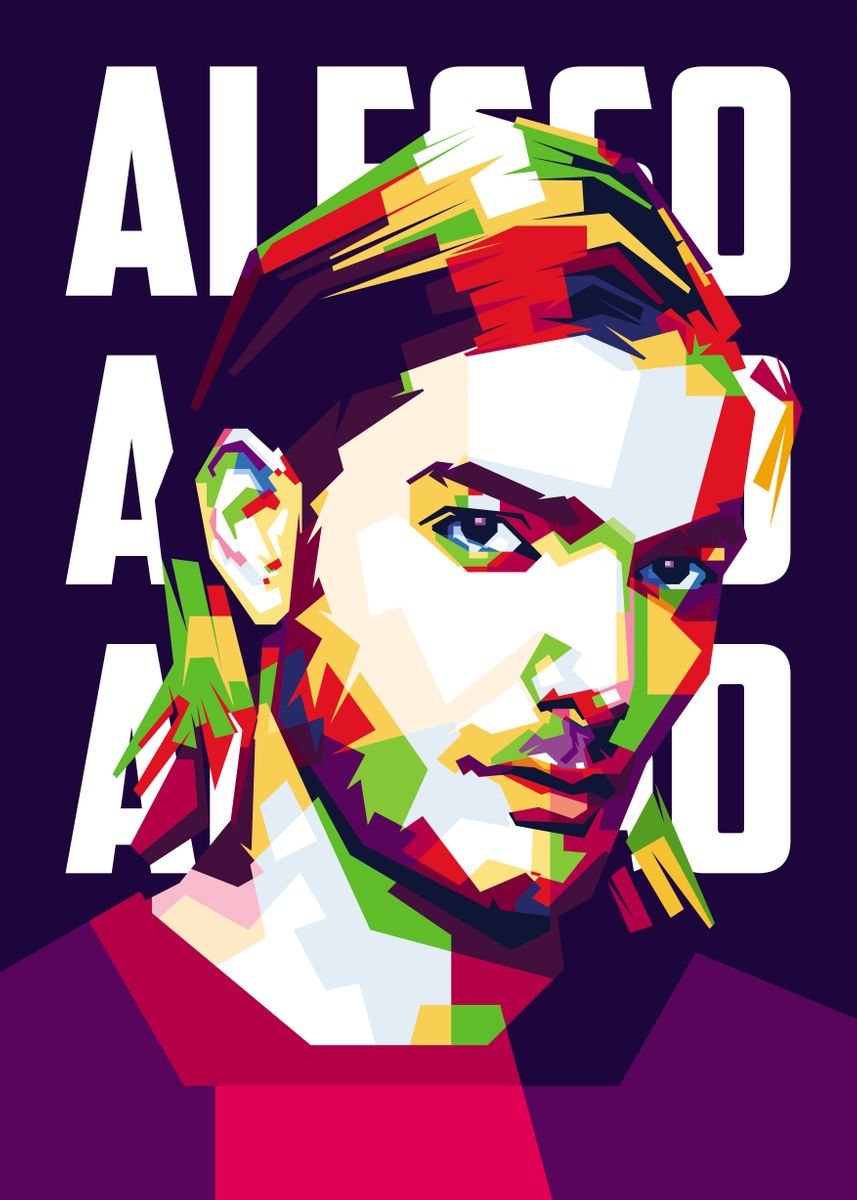 'Alesso' Poster, picture, metal print, paint by Kardus Studio x Bakul ...