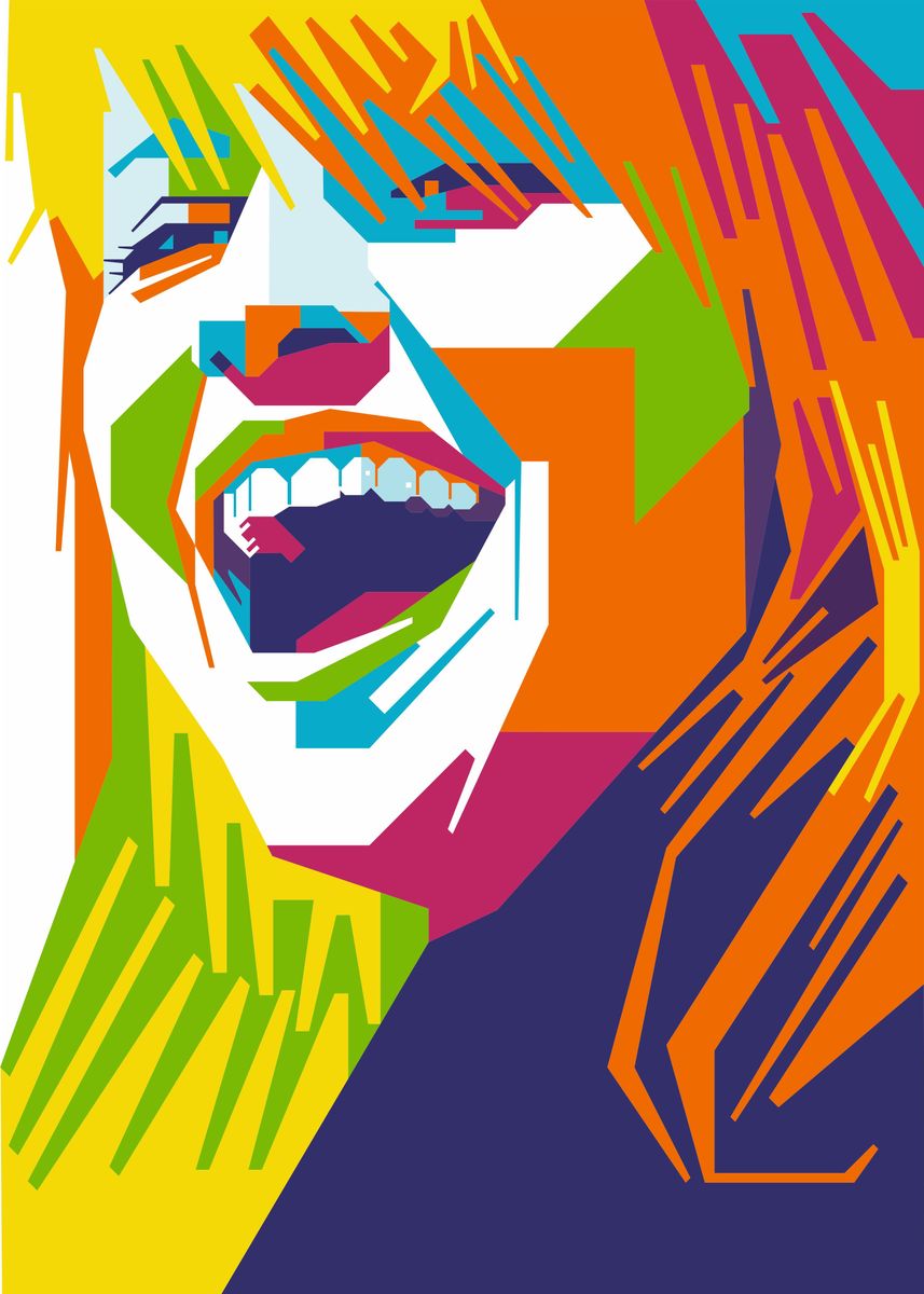 'Hayley Williams' Poster, picture, metal print, paint by Firman Alief ...