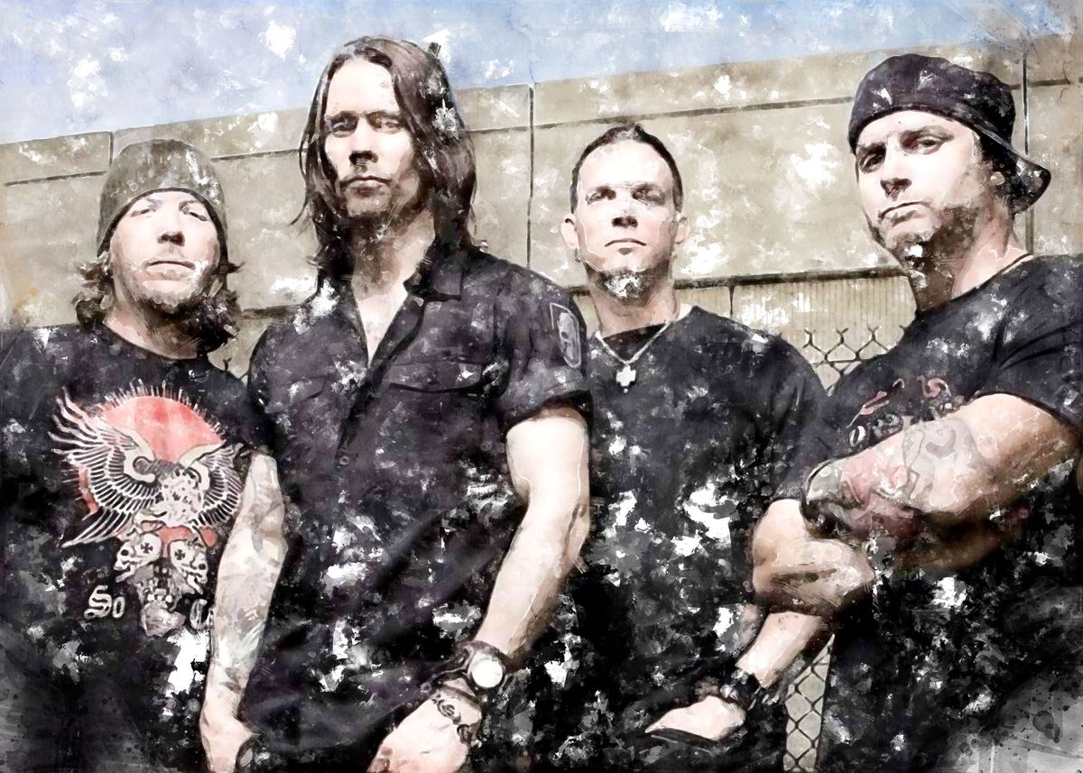 'ALTER BRIDGE REVEALS NEW A' Poster by Melanie Caligiuri | Displate
