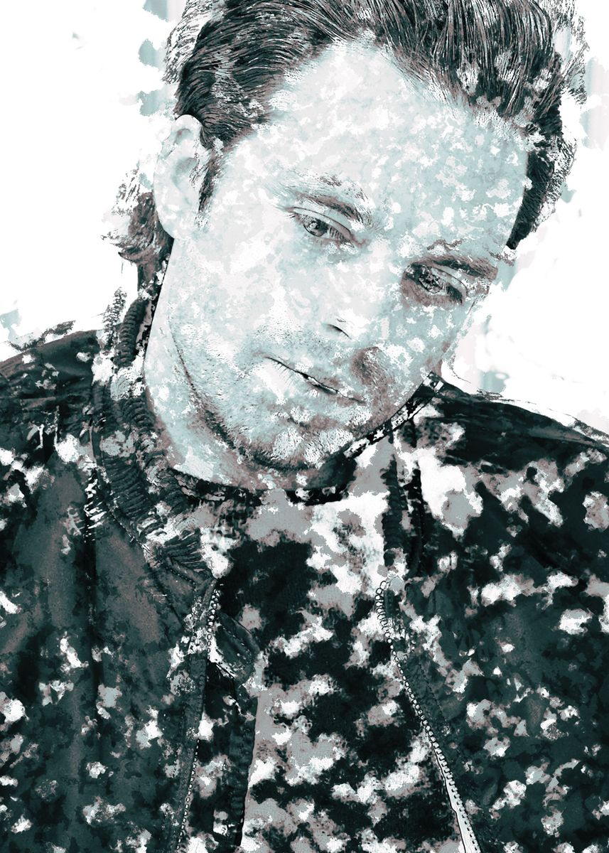 'Sebastian Stan' Poster, picture, metal print, paint by Alex Mann ...