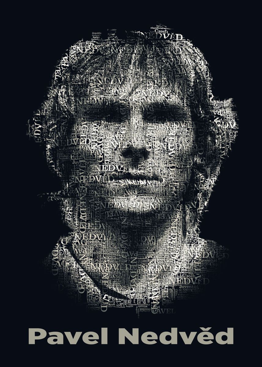 'Pavel Nedved' Poster, picture, metal print, paint by gunpla addict ...