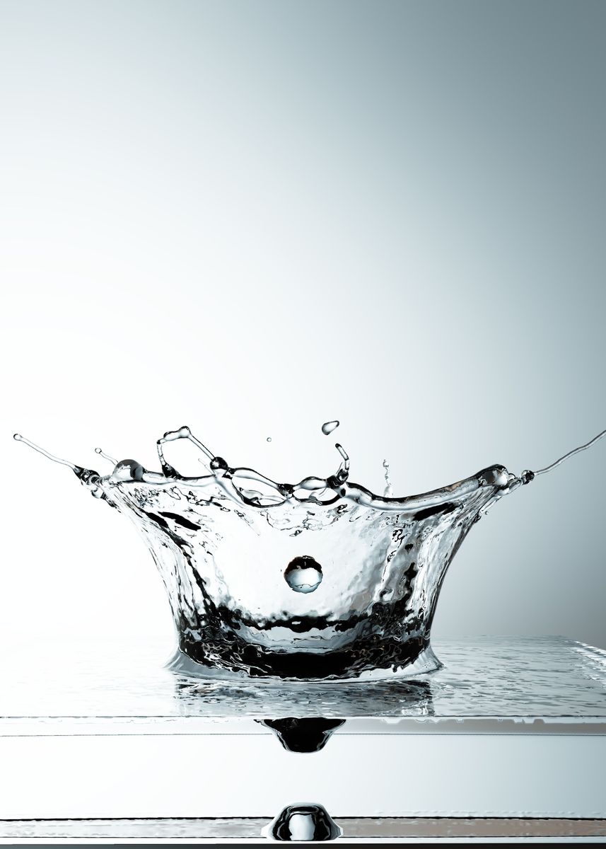 'Last drop' Poster, picture, metal print, paint by Aivaras Grauzinis ...