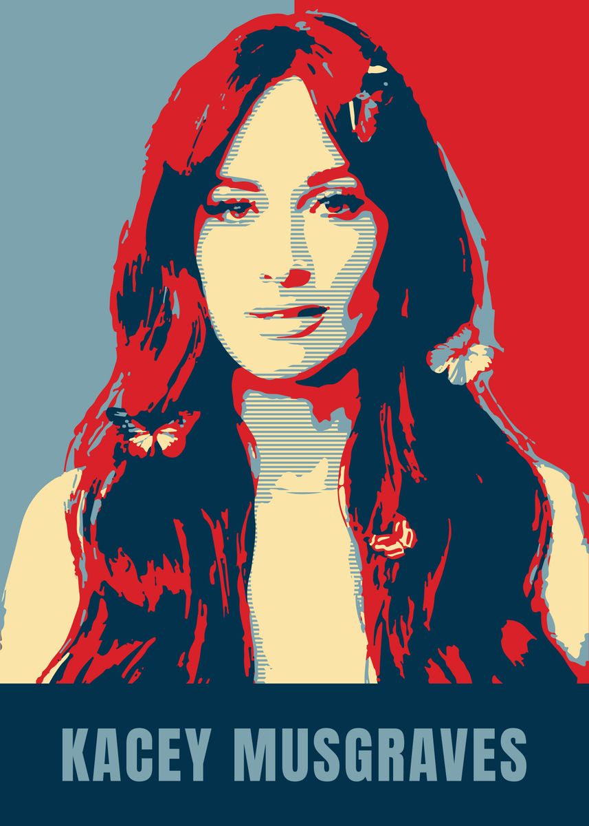 'Kacey Musgraves' Poster, picture, metal print, paint by Yanz Studio ...