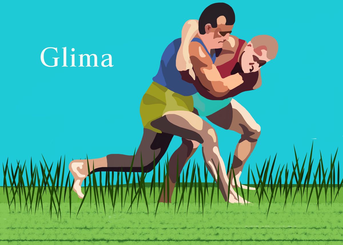 'Glima' Poster by Delyhunkes Lopez Melendez | Displate