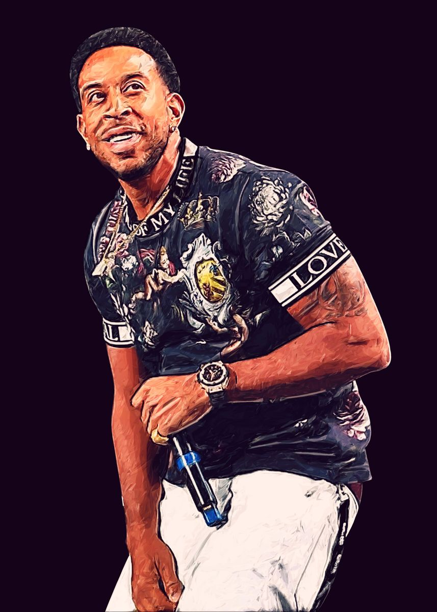 'Ludacris' Poster, picture, metal print, paint by Andersen Dante | Displate