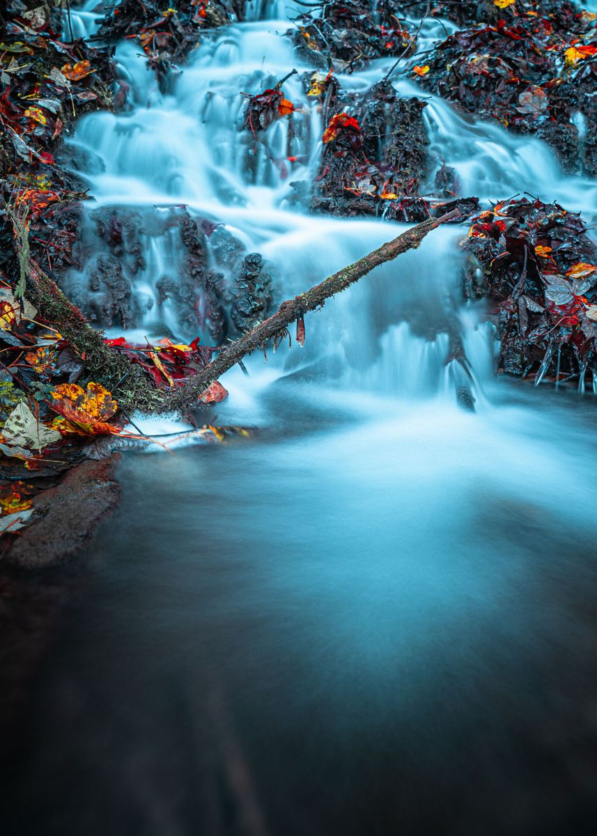 'Waterfall' Poster by Chrimang | Displate