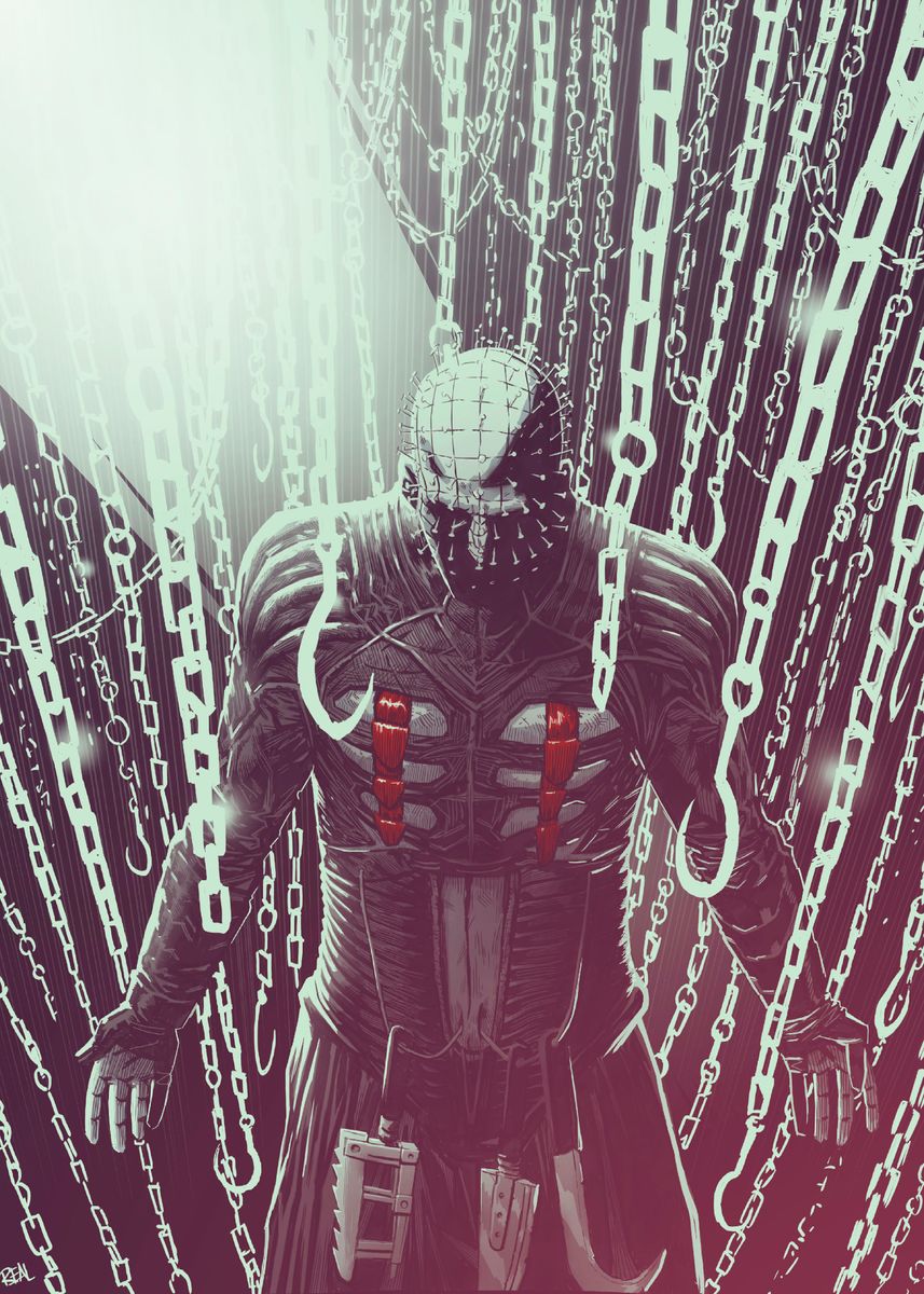 'Hellraiser' Poster, picture, metal print, paint by Jose Real | Displate