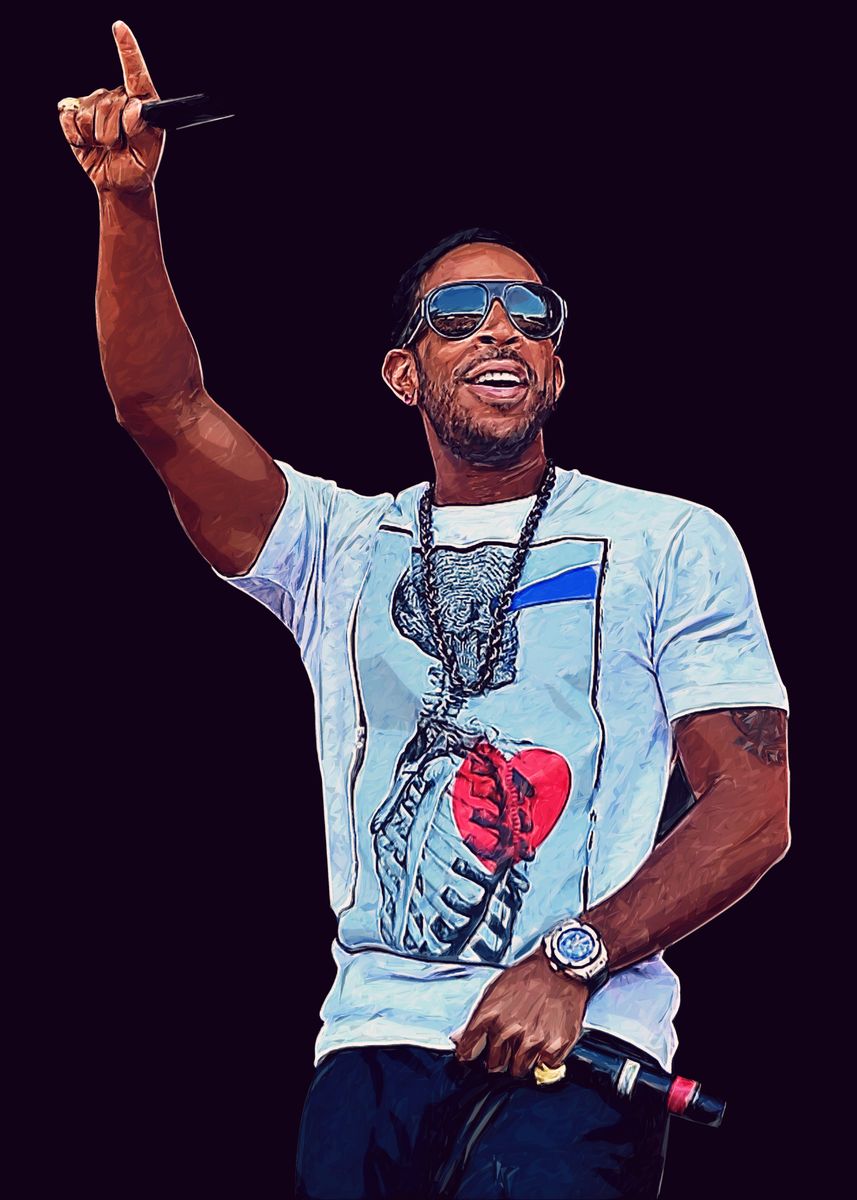 'Ludacris' Poster, picture, metal print, paint by Andersen Dante | Displate