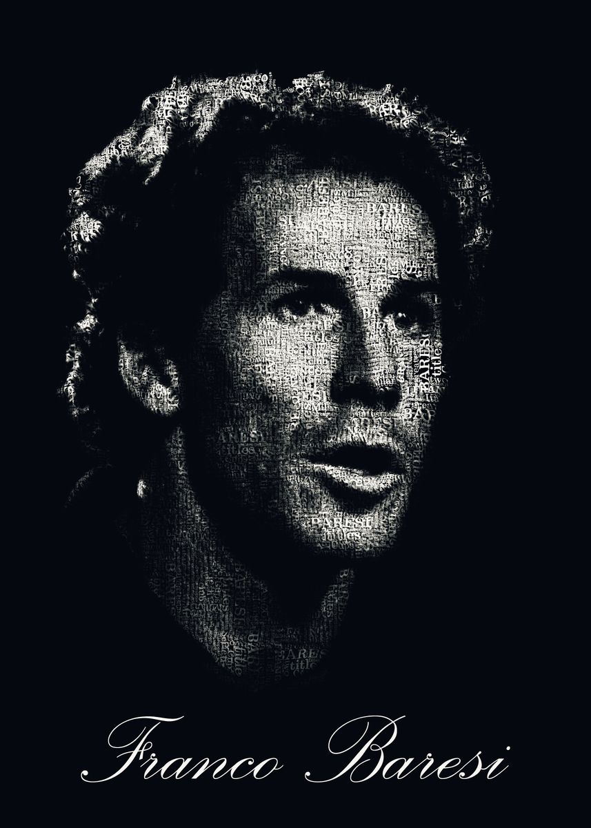 'Franco Baresi' Poster by gunpla addict | Displate