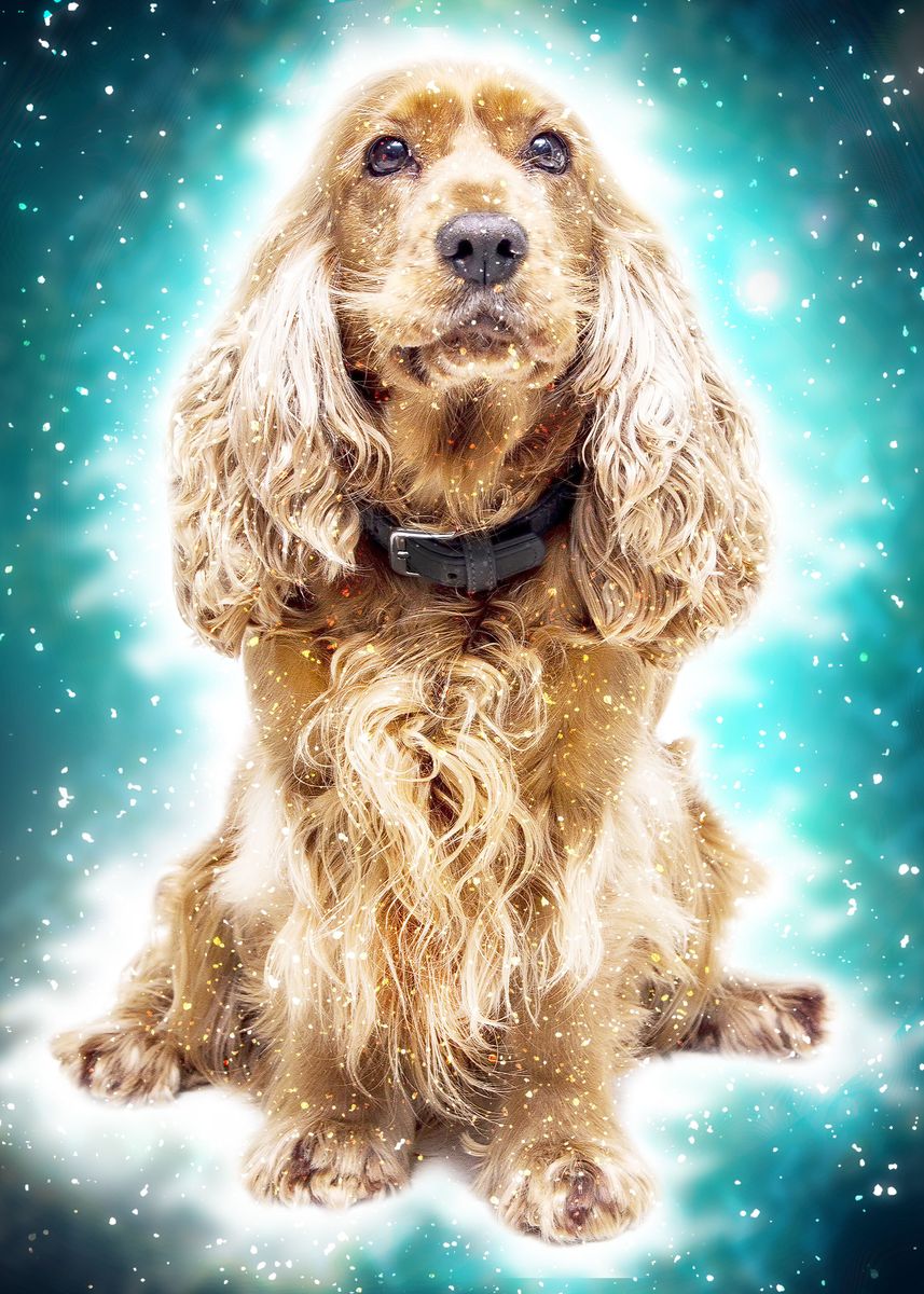 'Shining Dog' Poster by KataVVa | Displate