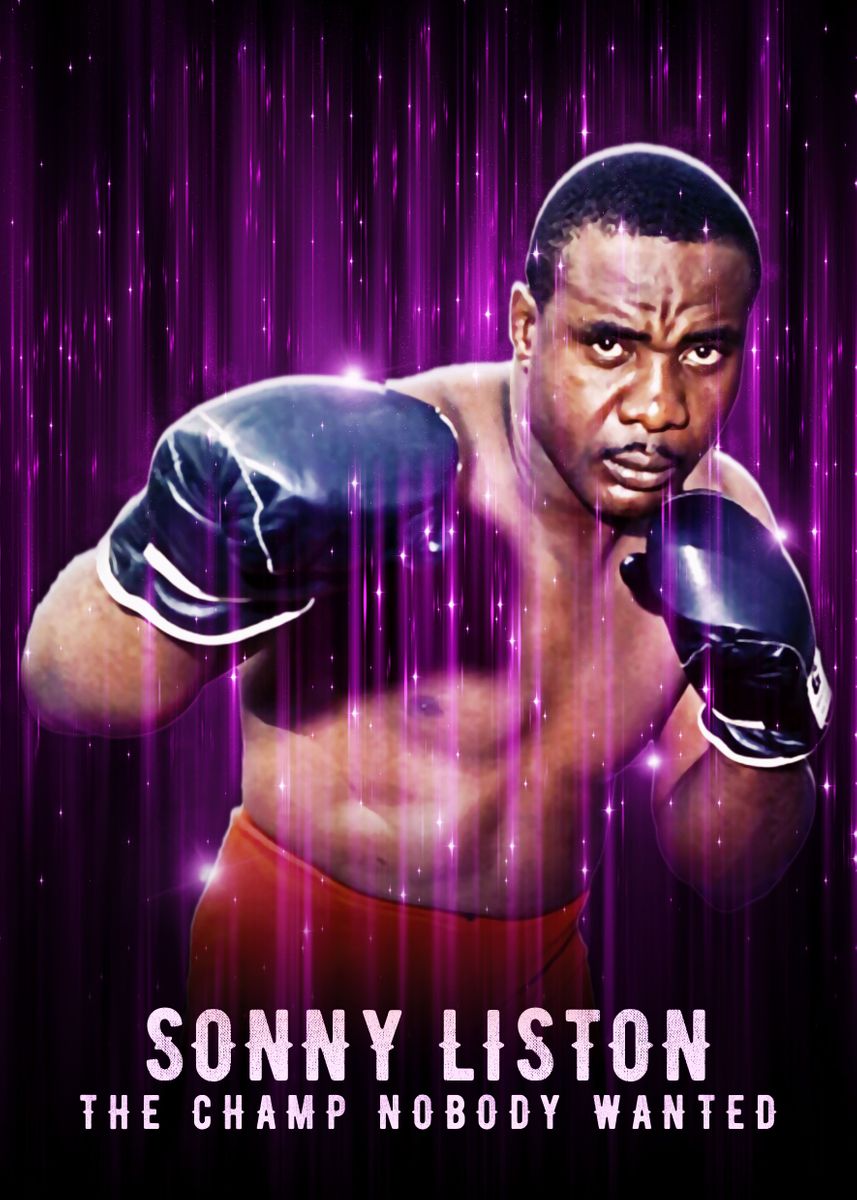'sonny liston' Poster, picture, metal print, paint by Alternative ...
