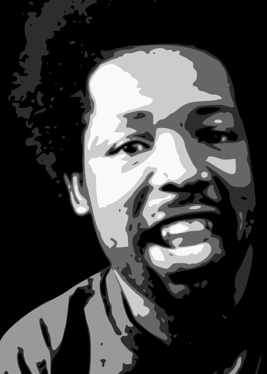 'Afroman' Poster, picture, metal print, paint by Josh B | Displate