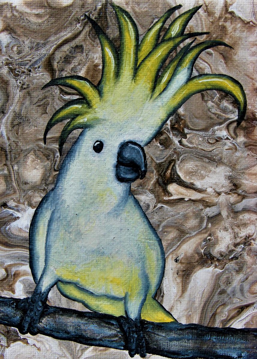 'Cockatoo' Poster by Gemma Louise Pap | Displate