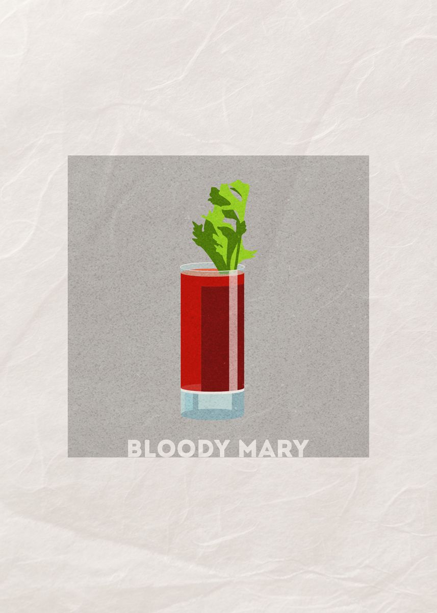 'Bloody Mary' Poster, picture, metal print, paint by 0noiion0 jhonny ...