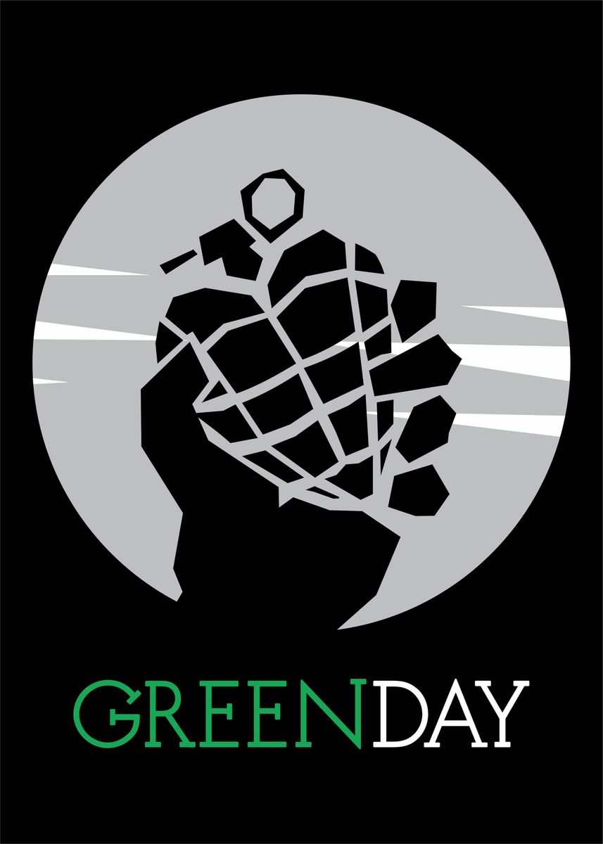 'green day poster ' Poster, picture, metal print, paint by crisstopher ...
