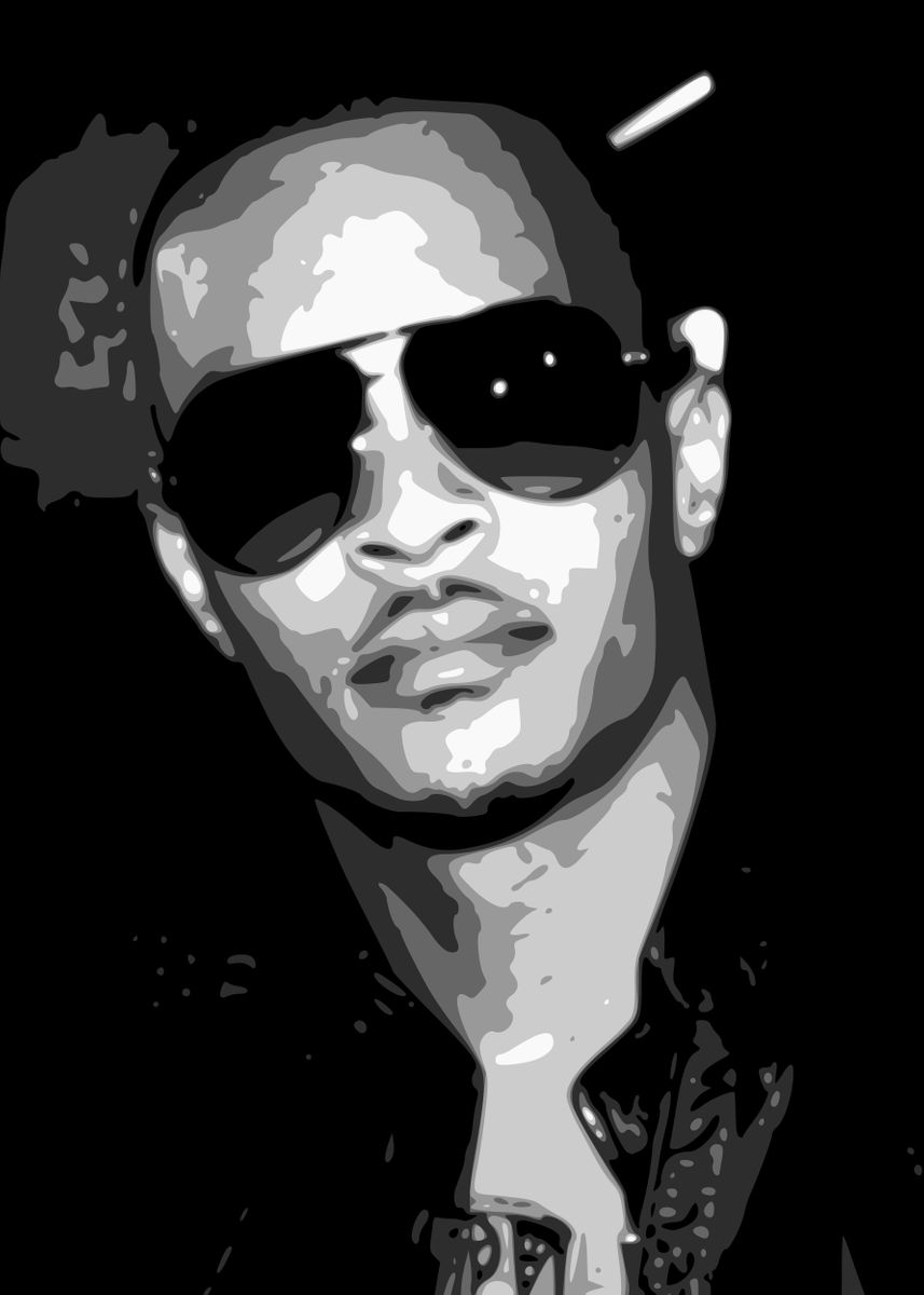 'T I' Poster, picture, metal print, paint by Josh B | Displate