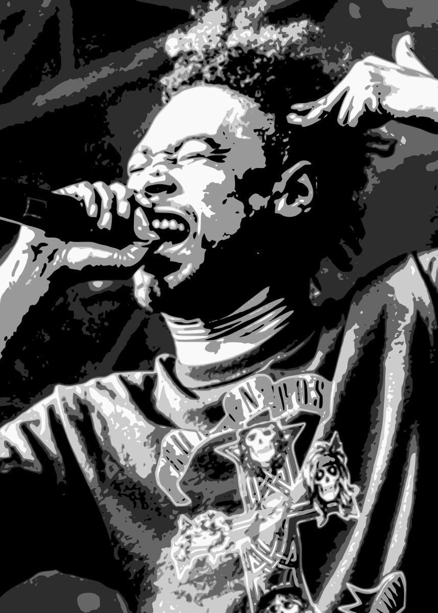 'Danny Brown' Poster by Josh B | Displate