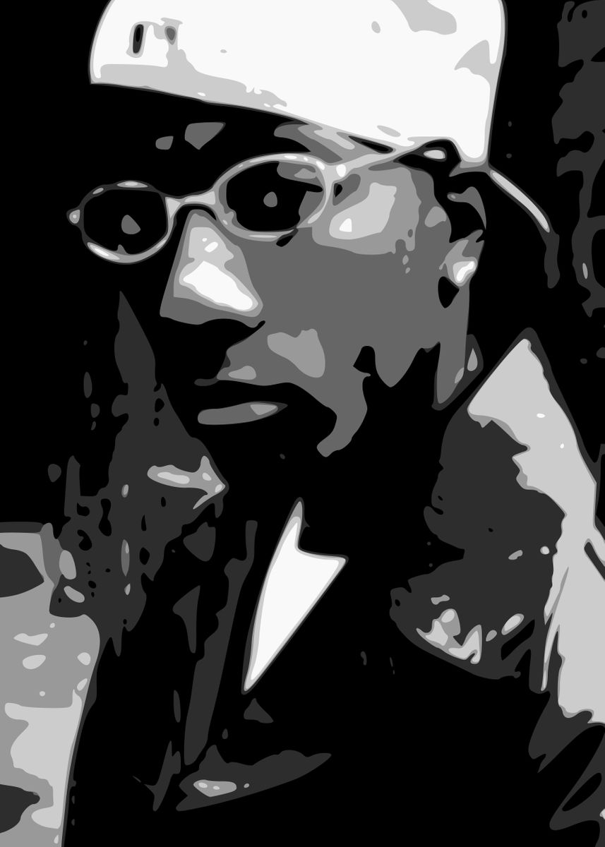 'Big L' Poster, picture, metal print, paint by Josh B | Displate