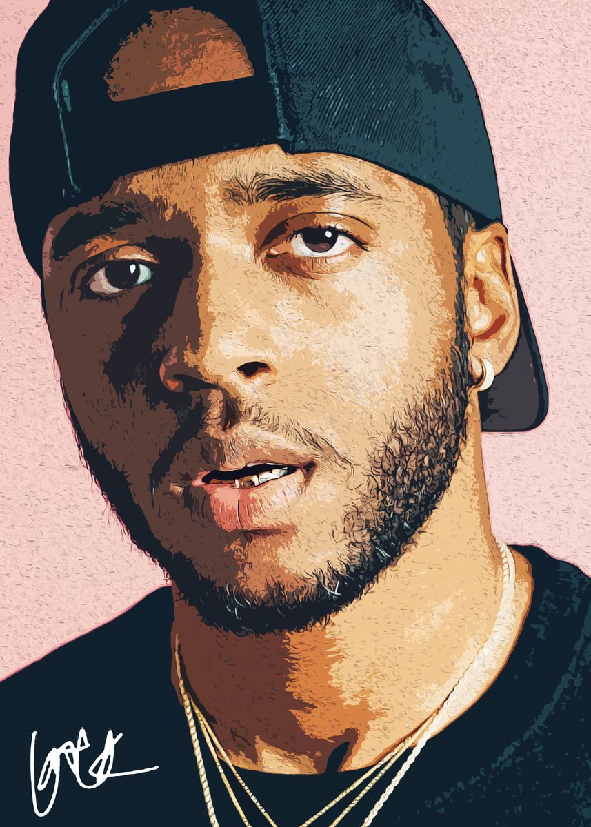 ' 6lack' Poster, picture, metal print, paint by Dillon Holden | Displate