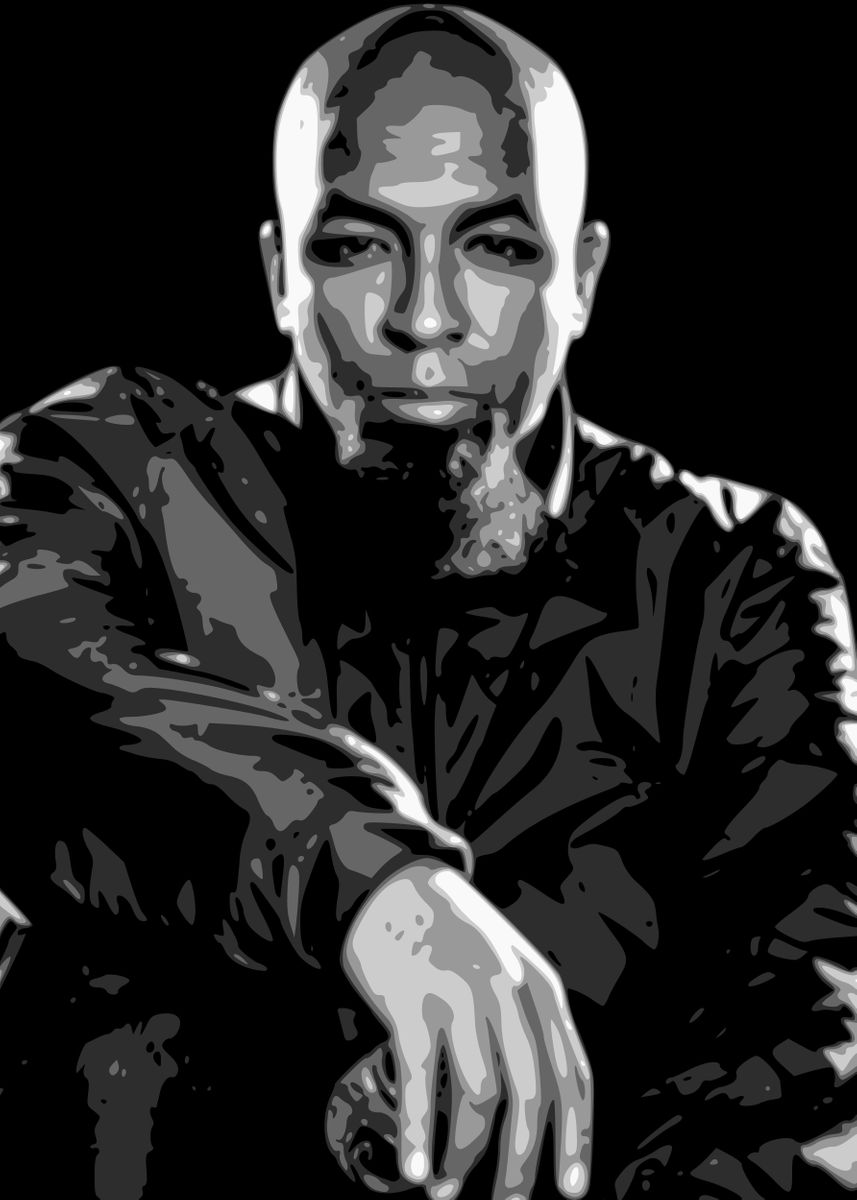 'Tech N9ne' Poster, picture, metal print, paint by Josh B | Displate