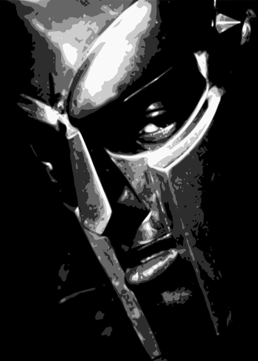 'MF Doom' Poster, picture, metal print, paint by Josh B | Displate