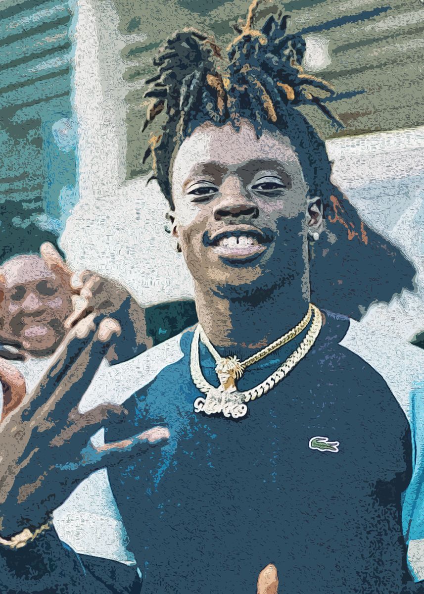 '9lokkNine' Poster, picture, metal print, paint by Dillon Holden | Displate