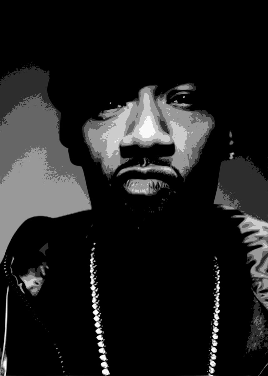 'Redman' Poster, picture, metal print, paint by Josh B | Displate