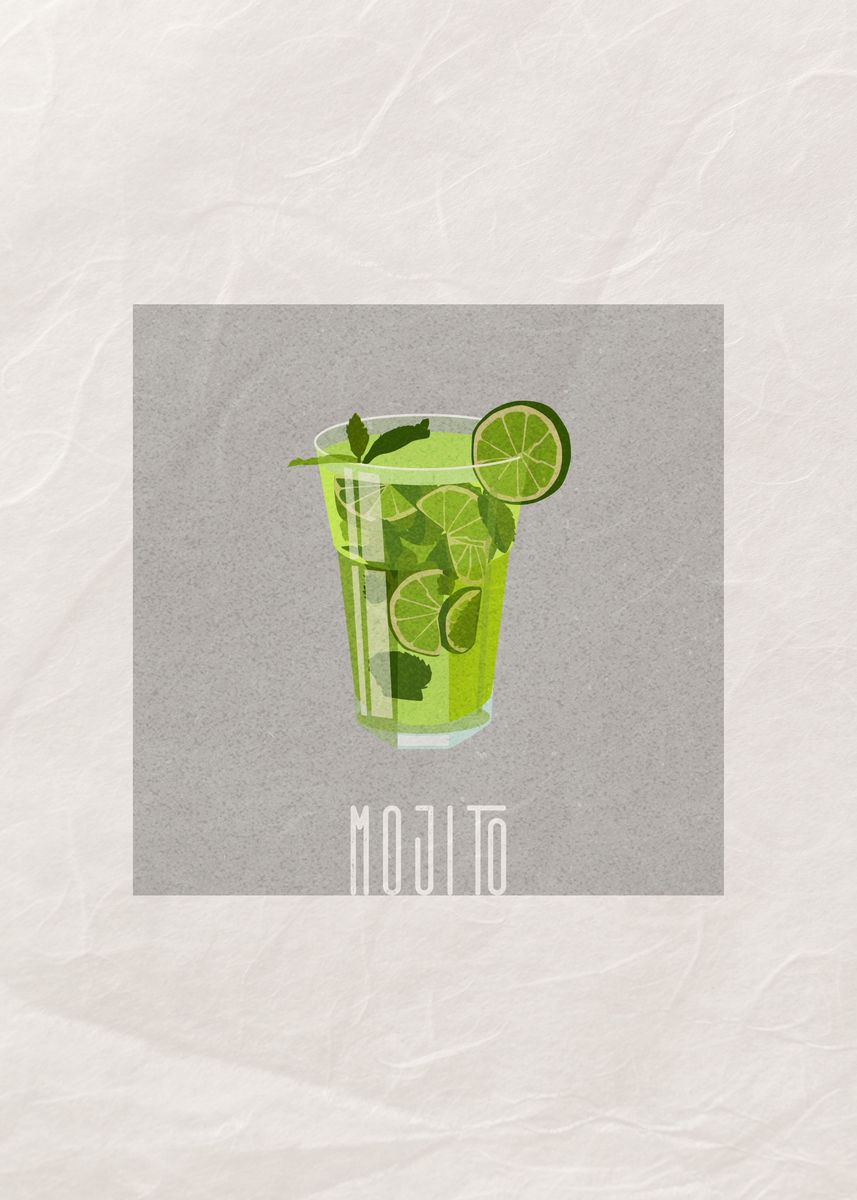 'Mojito' Poster by 0noiion0 jhonny | Displate