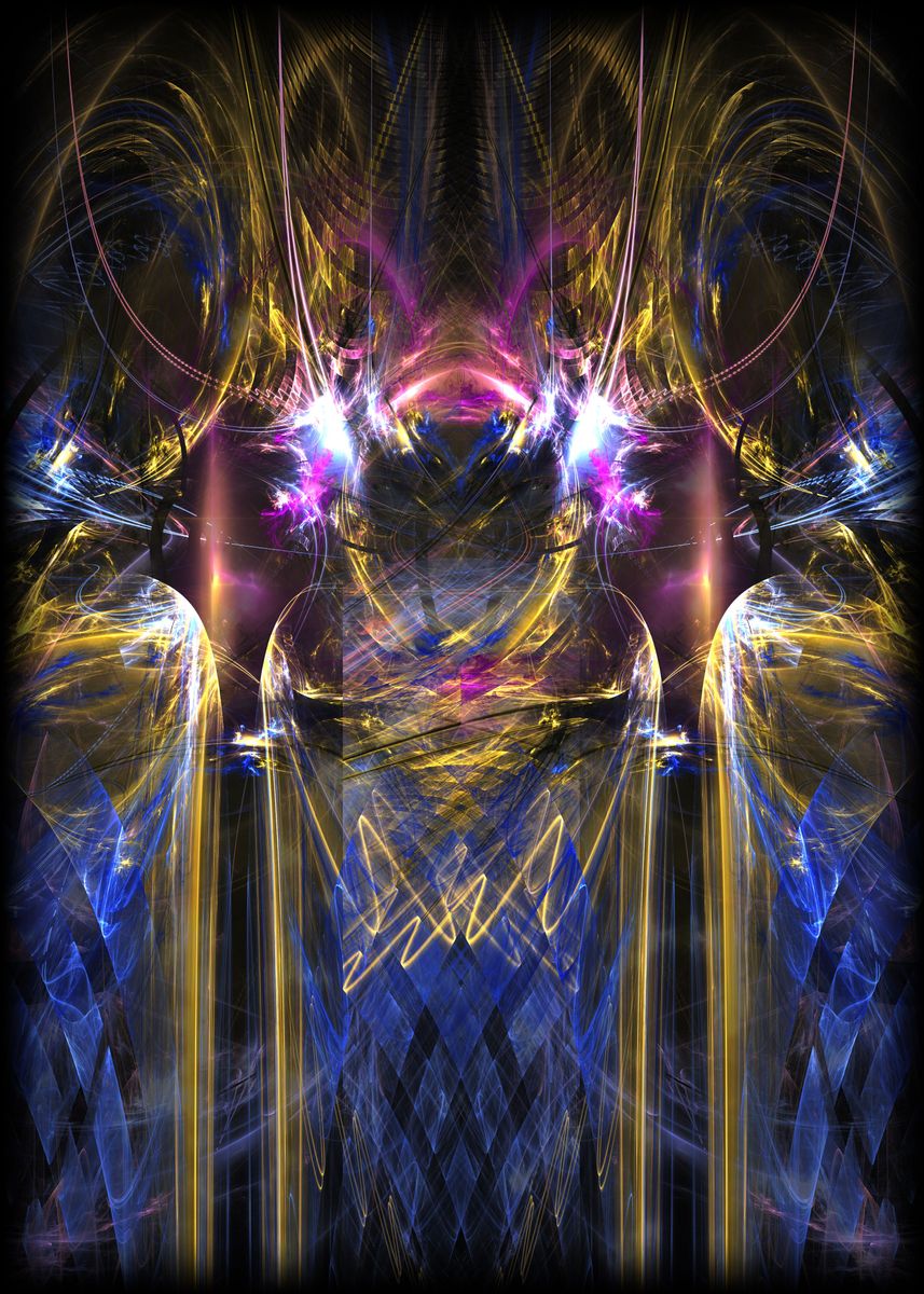 'Energy Demon' Poster, picture, metal print, paint by Sarcastic Design ...