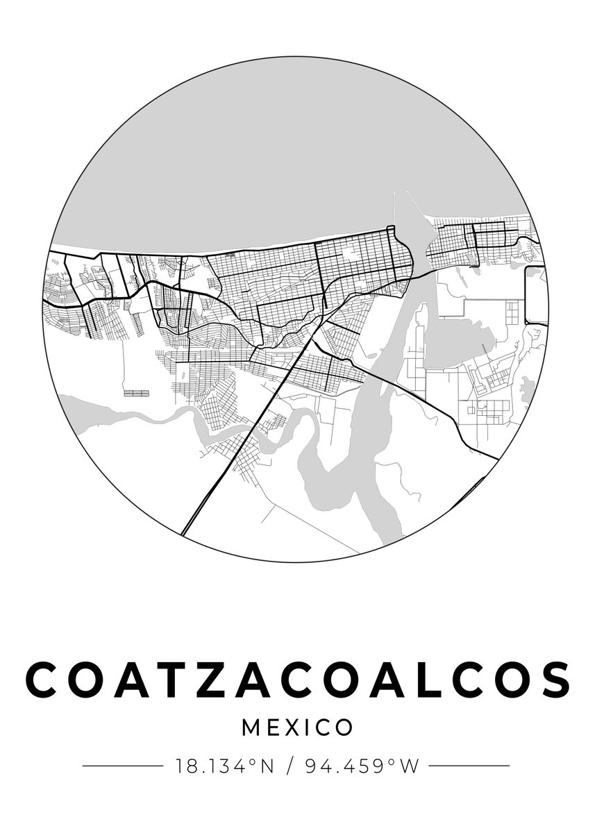 'Coatzacoalcos Mexico' Poster by Conceptual Photography | Displate