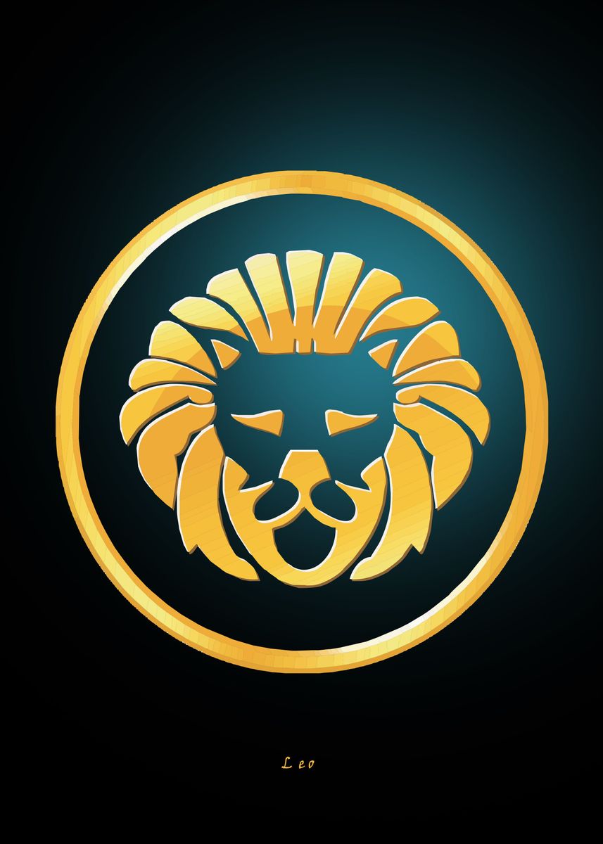 'Leo' Poster, picture, metal print, paint by Bintang Studio | Displate