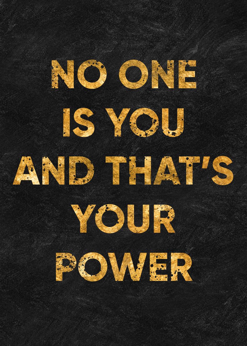 'individuality' Poster, picture, metal print, paint by SplashDesign ...