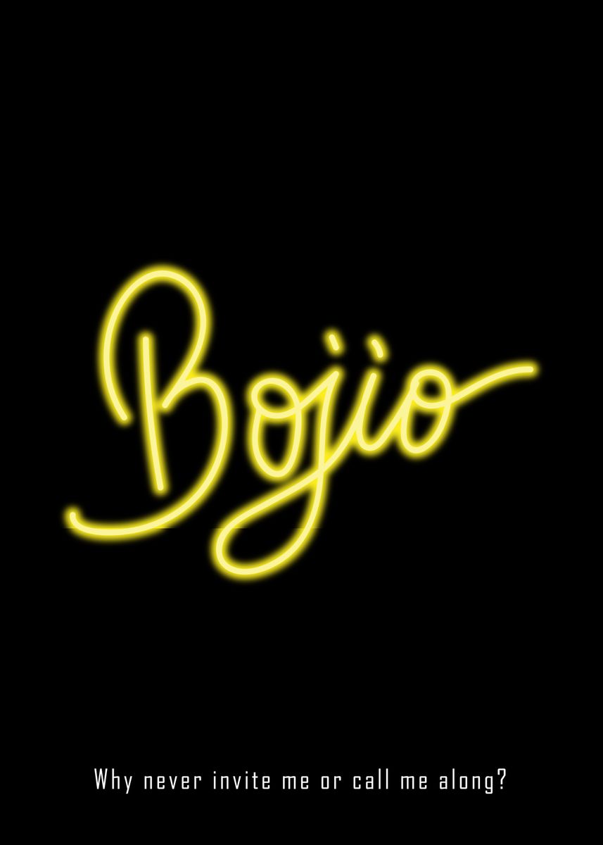 'Bojio' Poster, picture, metal print, paint by Hannah Liew | Displate