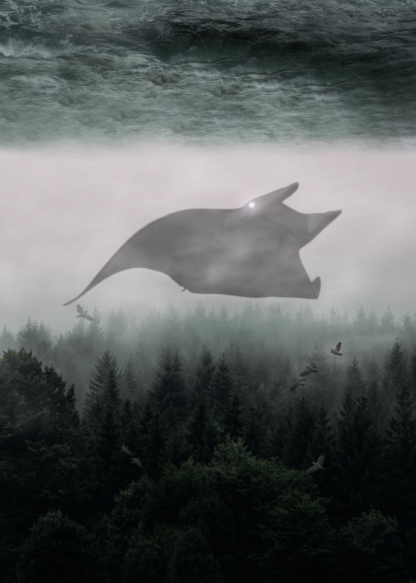 'Fly Away' Poster, picture, metal print, paint by Rayyan Anugerah ...