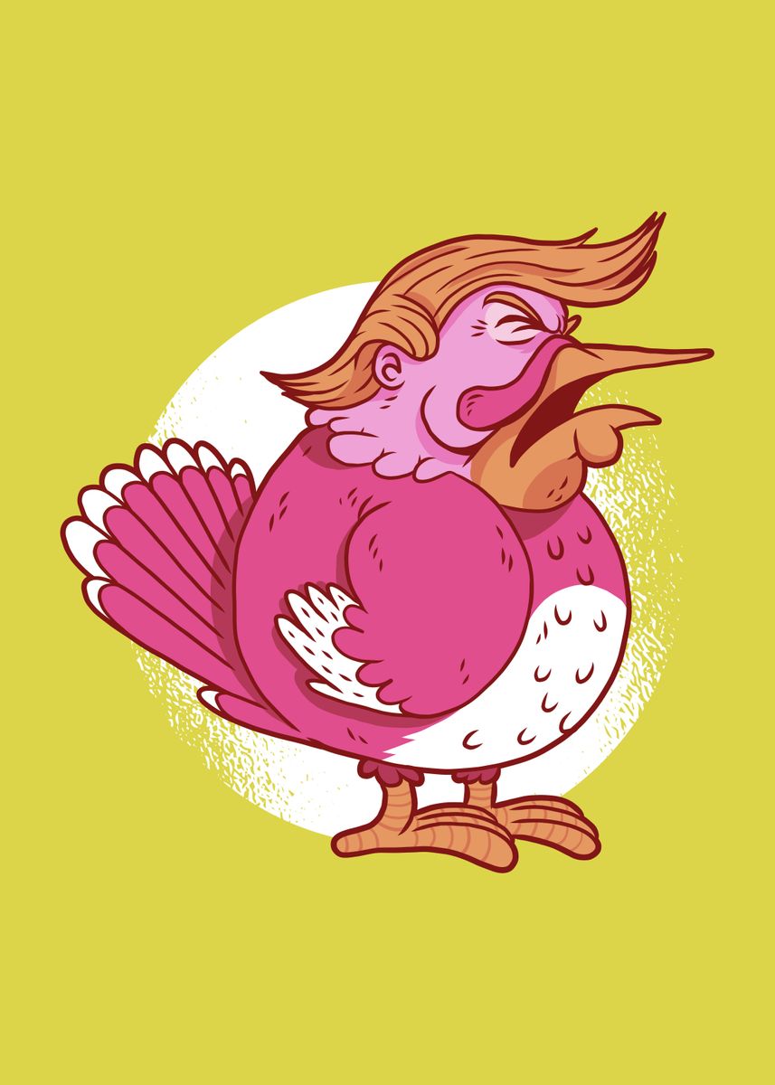 'Turkey trump' Poster by Markus Paeschke | Displate