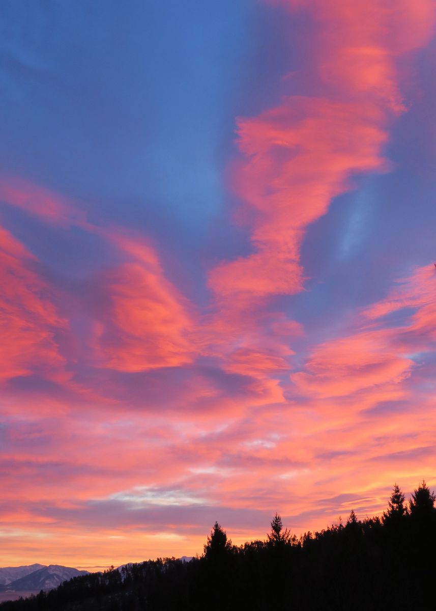 'Sunset 011' Poster, picture, metal print, paint by PANDAS IN CHINA ...