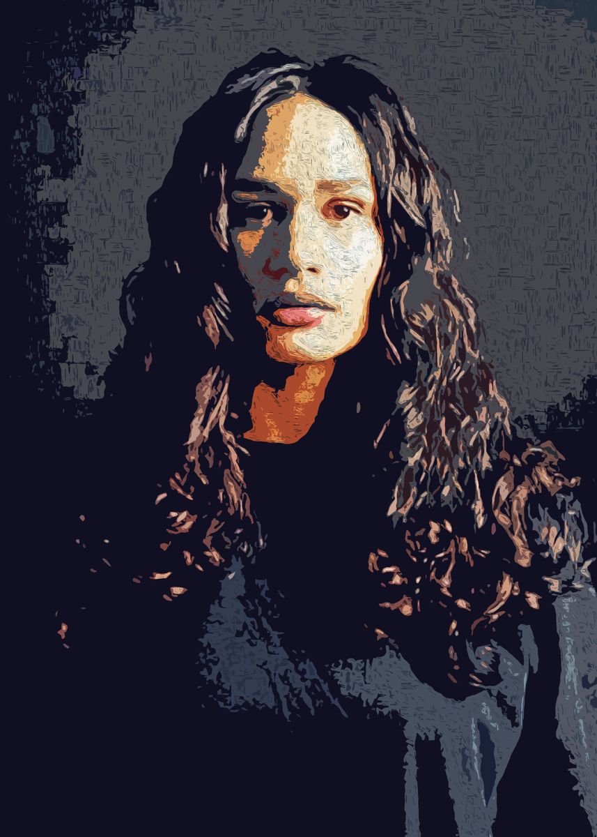 ' Amil' Poster, picture, metal print, paint by Dillon Holden | Displate