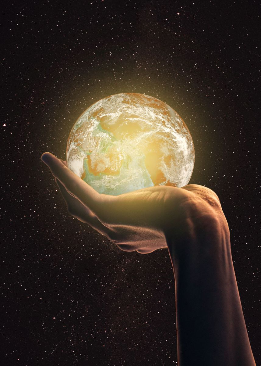 'AN UNKNOWN WORLD ' Poster, picture, metal print, paint by Diego The ...