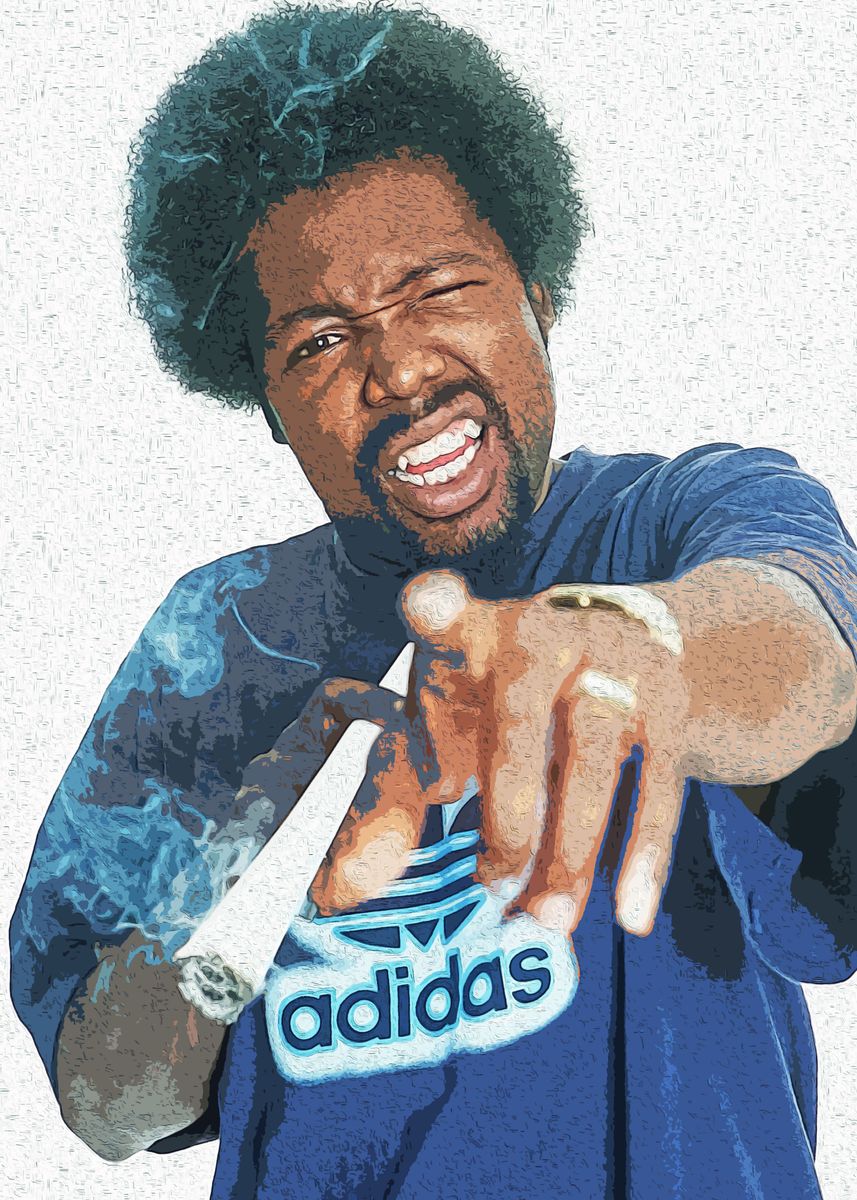 ' Afroman' Poster, picture, metal print, paint by Dillon Holden | Displate
