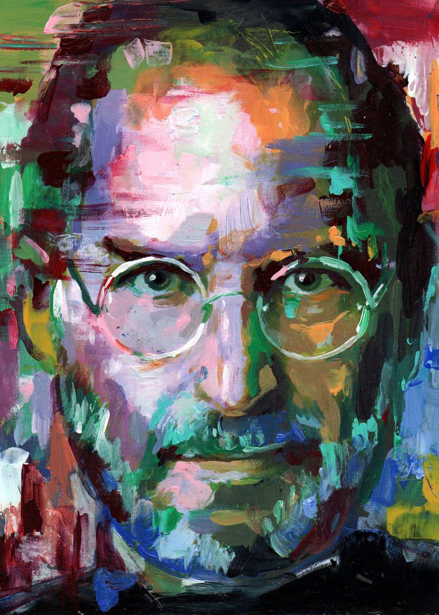 'Steve Jobs' Poster by Adazen | Displate