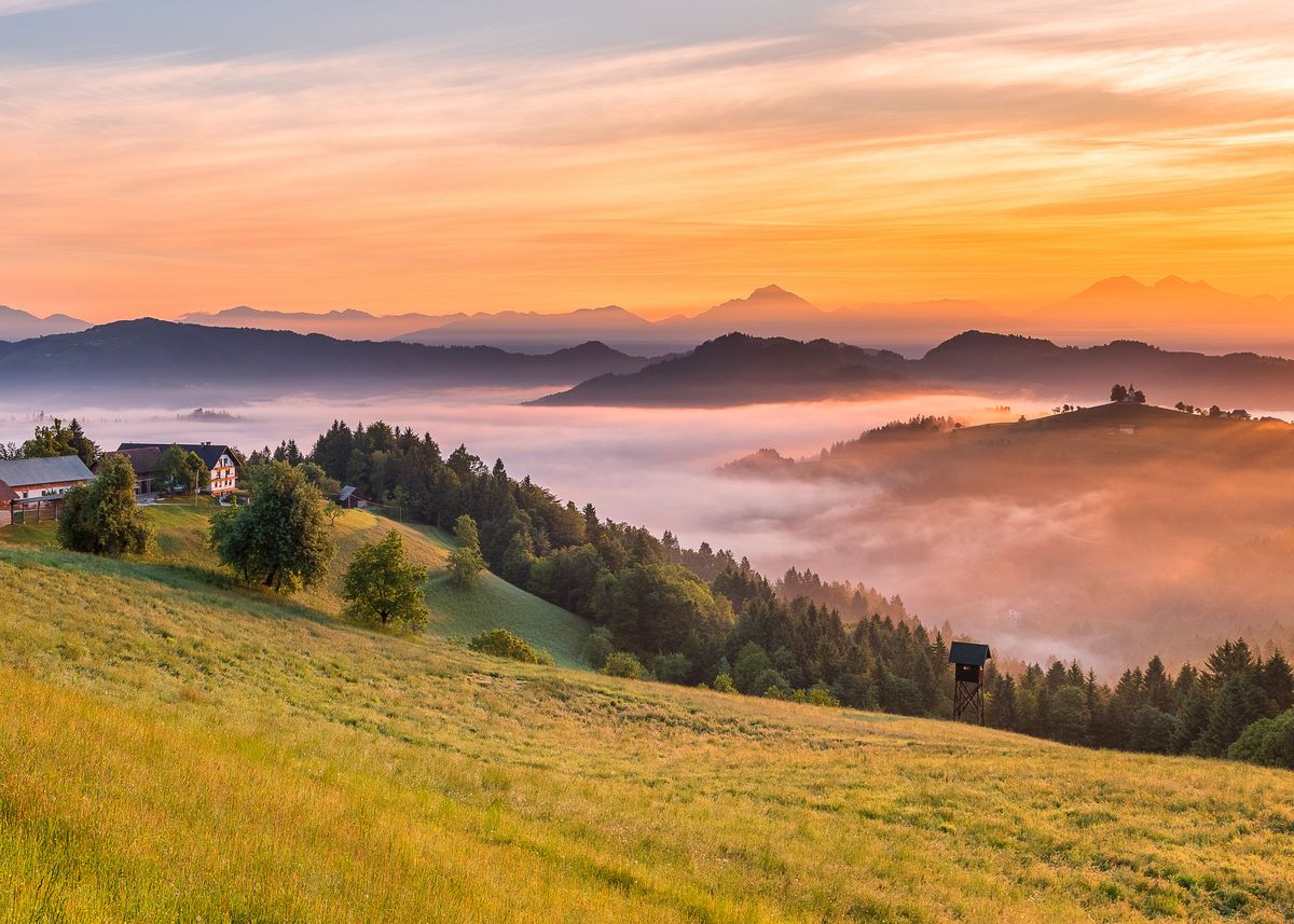 'Landscape 99' Poster by Aloke Photography | Displate